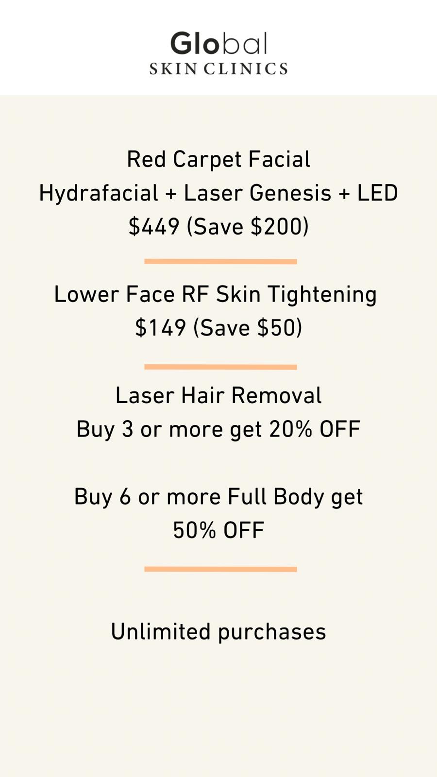Global Skin Clinics - View Australian Procedures